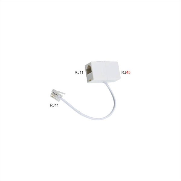 ΜΕΤΑΤΡΟΠΕΑΣ ΜΕ ΚΑΛΩΔΙΟ RJ11 ΣΕ 2 ΕΞΟΔΟΥΣ RJ11 & RJ45 ΛΕΥΚΟ CENTRAL - 01 ...